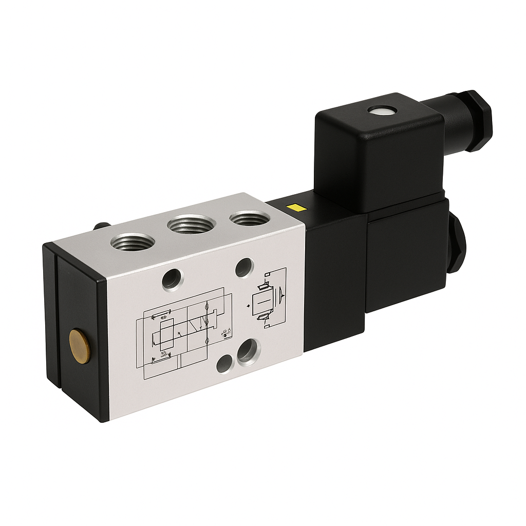 Namur Solenoid Valve Single Coil – Halcyon Valves Automation